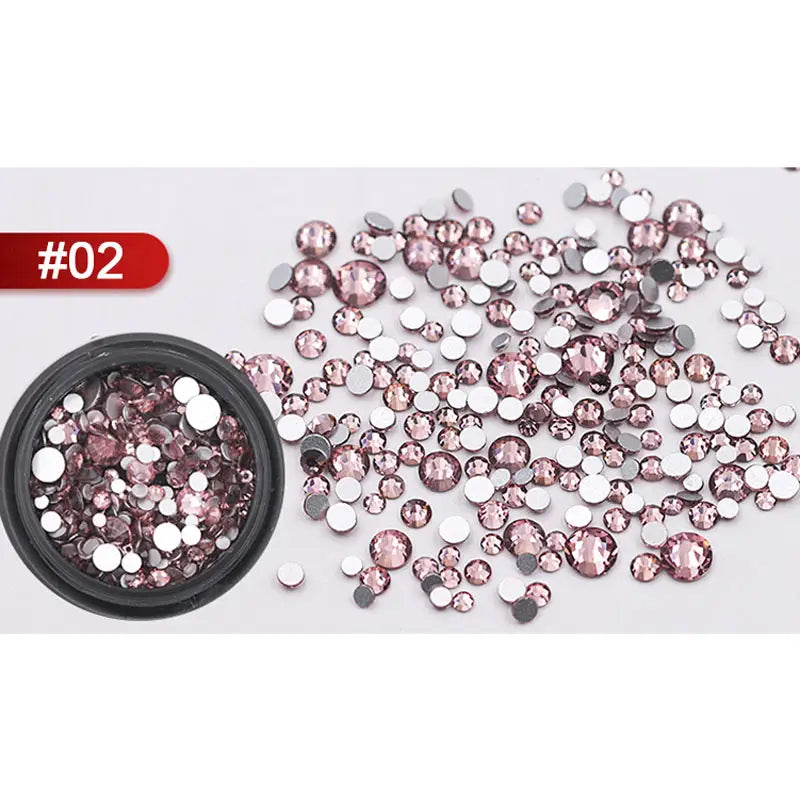 Rhinestones rose – BNA Blackline